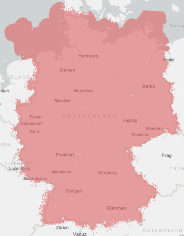 Vodafone-Netzabdeckung: So gut ist das D2-Netz